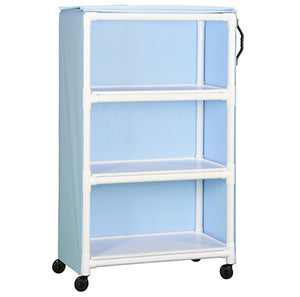 Value PVC Clean Linen Cart - Fabric or Vinyl Cover
